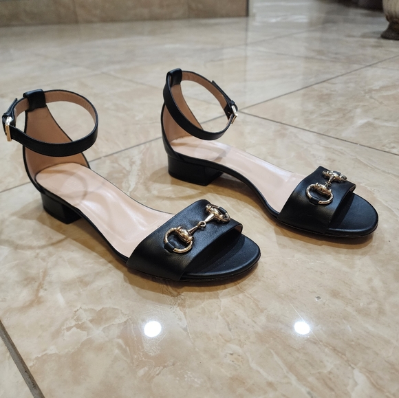 Gucci | Shoes | Womens Gucci Ankle Strap Sandal With Horsebit | Poshmark